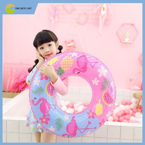 Promo Pelampung Ban Renang Anak Flamingo ring one best art dua warna ...