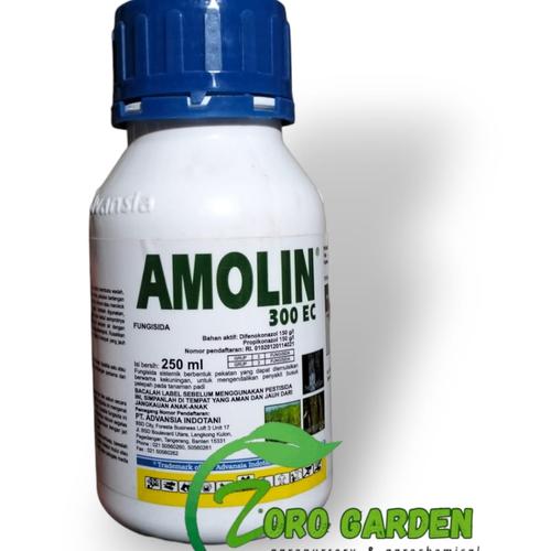 Jual FUNGISIDA AMOLIN 300EC 250ML PENGENDALI PENYAKIT BUSUK PELEPAH ...
