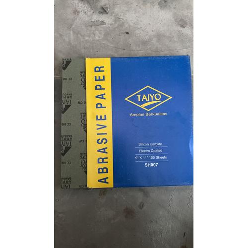Jual Taiyo - Amplas Halus/Abrasive Paper Grit 180 - 2000 - 180 - Kota ...