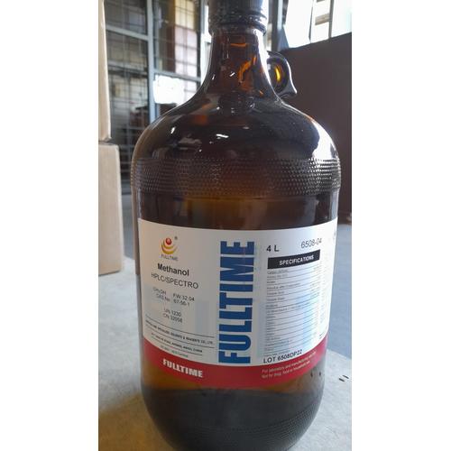 Jual Methanol HPLC grade cap 4 Liter FULLTIME 6508-04 Metanol - Jakarta ...