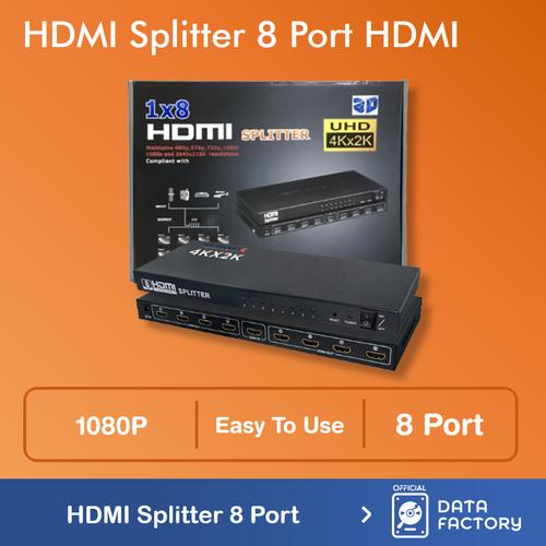 Jual Hdmi Splitter 8 Port 1 Input 8 Output 4kx2k 1 8port 1080p Full