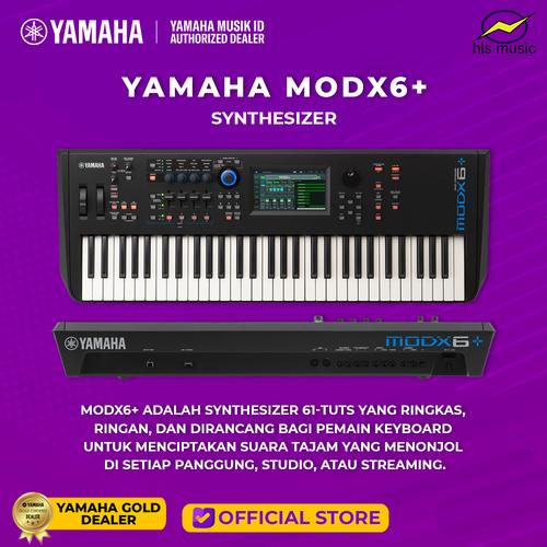 Promo Yamaha MODX6+ / MODX6 Plus Synthesizer 61 Key - Paking Kayu JNE ...