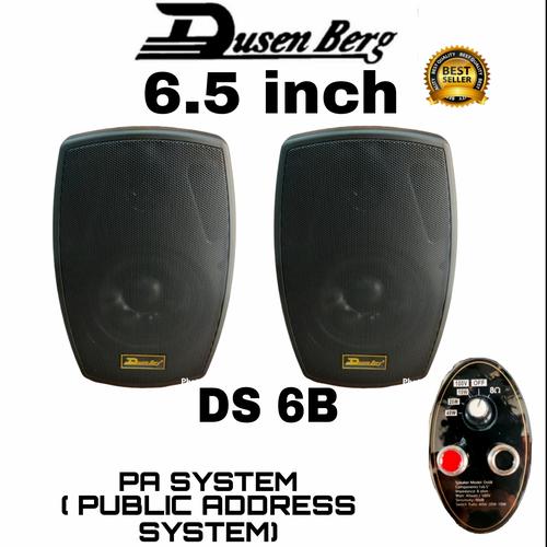 Jual Speaker DUSENBERG DS6B / PA SYSTEM / PASIF SPEAKER ORIGINAL 6.5 ...