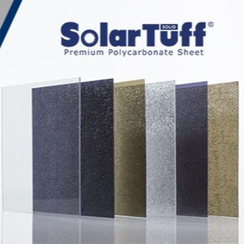 Jual SolarFlat 1.2mm, Atap Solartuff Solid; Clear, Grey & Bronze - Grey ...
