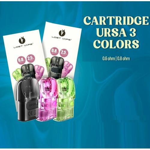Jual Ursa Nano / Baby Color Cartridge 0.6 0.8 Ohm Pod Replacement ...