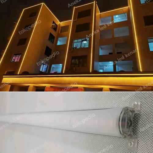 Jual lampu gedung led batangan outdoor 2000k 3000k 6000k Dc 24 volt ...