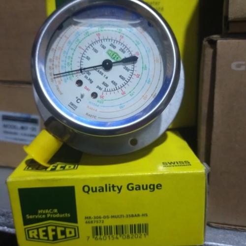 Jual refco pressure gauge MR-306-DS-MULTI-35bar model payung drat 1/4 inch - Kab. Tangerang - CV ...