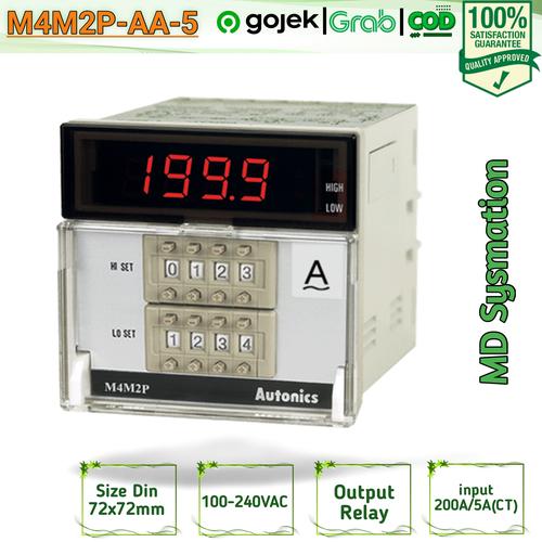 Jual Autonics M4M2P-AA-5 Digital Panel Meter Output Relay - Kota Depok ...