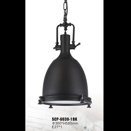 Jual lampu gantung industrial hitam SCP-6030-1-BK - Jakarta Utara ...