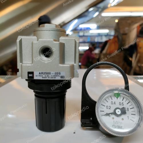 Jual Pressure Regulator SMC AR 2500-02 +BG - KomplitBG - Jakarta Barat ...