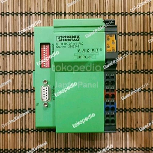 Jual Bus Coupler Profibus Phoenix Contact IL PB BK DP/V1-PAC No.2862246 ...