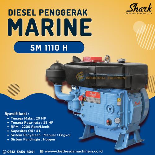 Jual Mesin Penggerak 20 Pk Hopper Diesel Marine 24 Hp Shark SM1110 - 24 HP / 22 HP - Kota ...