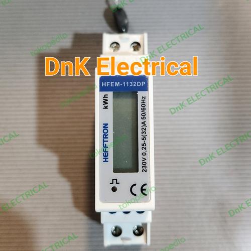 Jual KWH Meter 1Phase /Single Phase Digital HEFFTRON HFEM-1132DP ...