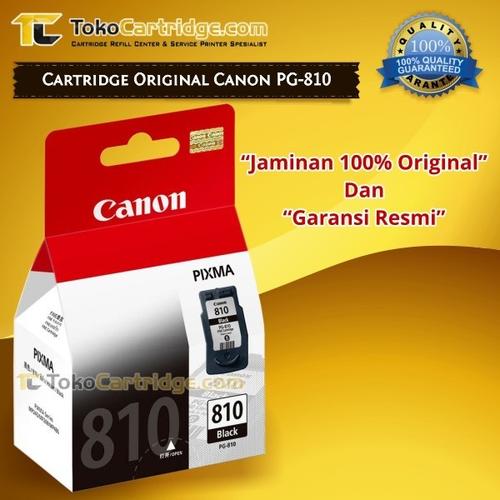 Jual Cartridge Tinta Canon PG810 catridge PG 810 Black ORIGINAL ...
