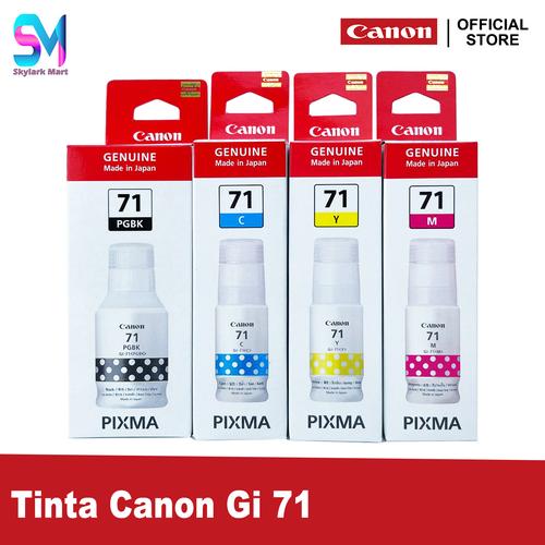 Promo Tinta Canon Gi 71 For Printer G1020 G2020 G2021 G2060 G3020 ...