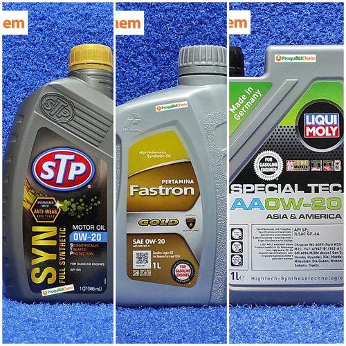 Jual OLI MESIN MOBIL SAE 0W20 0W-20 API SN/SP BENSIN MATIC MANUAL 946ML ...
