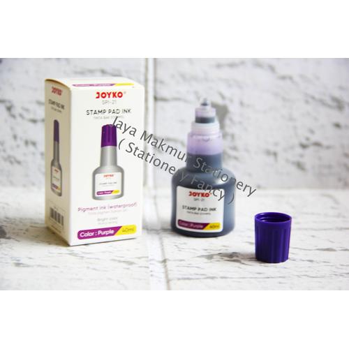 Jual Tinta Stamp Pad INK Joyko SPI-21 Ungu (Eceran) - Jakarta Barat ...