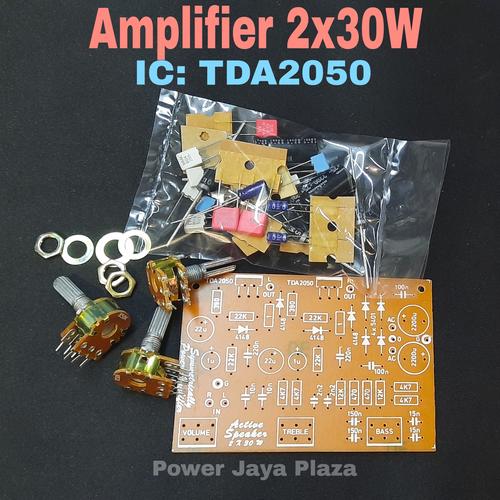 Jual Kit Active Speaker stereo 2x30W TANPA ic TDA2050 - Kota Bandung ...