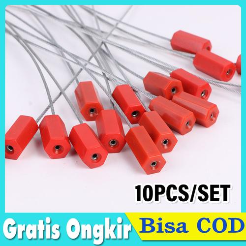 Jual Segel Kabel kontainer Cable Seal TSS Security Segel Locis 10 Pcs ...
