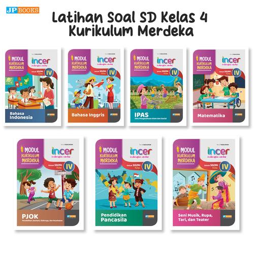 Jual JP Books - Modul Siswa Incer [GAB] Latihan Soal SD Kelas 4 - Merdeka - IPAS - Kota Surabaya ...