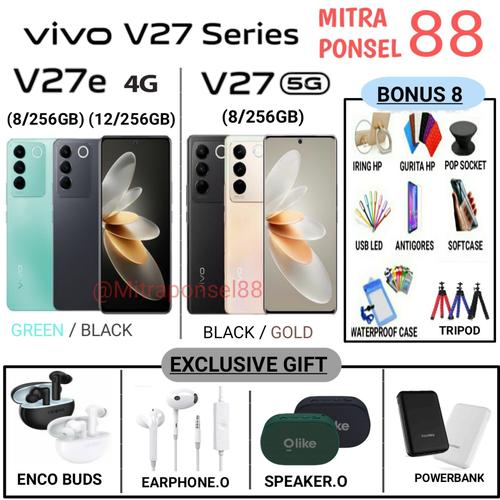 Promo VIVO V27 5G 8/256 NFC | V27E 12/256 | V 27 E 8/256 4G GARANSI ...