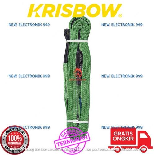 Jual Krisbow Tali Webbing Sling 2 Ton 4 M Hijau KW0502058 - Jakarta ...