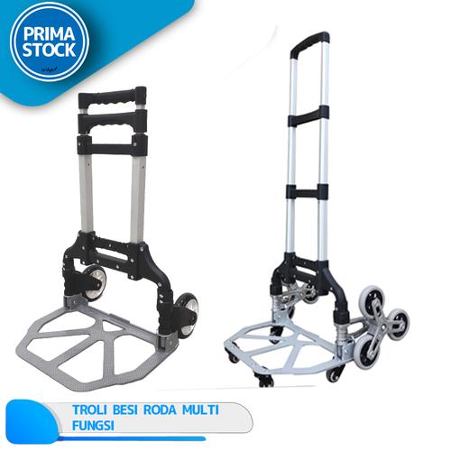 Jual TROLI BARANG BERAT LIPAT HEAVY DUTY KUAT GALON 2 6 10 RODA NAIK ...