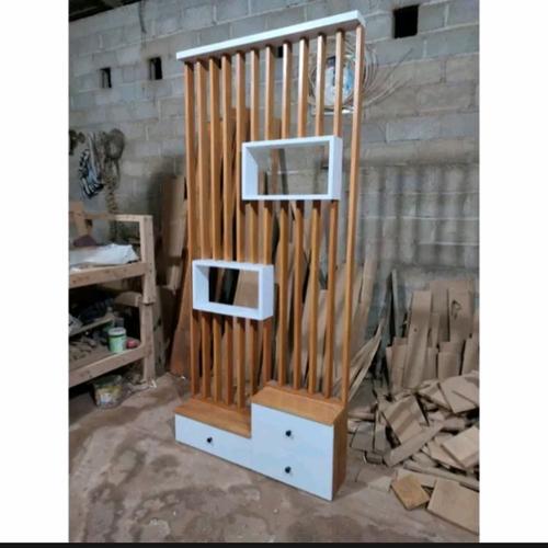 Jual rak partisi/penyekat ruangan - Kab. Bogor - raka furnitur | Tokopedia