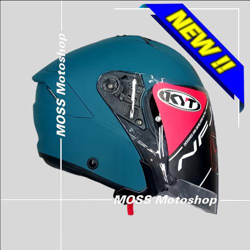 Jual Helm KYT NFJ Solid Emerald Green || Original Product - Kota ...