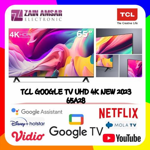 Jual TCL 65A28 GOOGLE TV UHD 4K ANDROID SMART TV 65 INCH NEW 2023 - Kota Tangerang Selatan ...