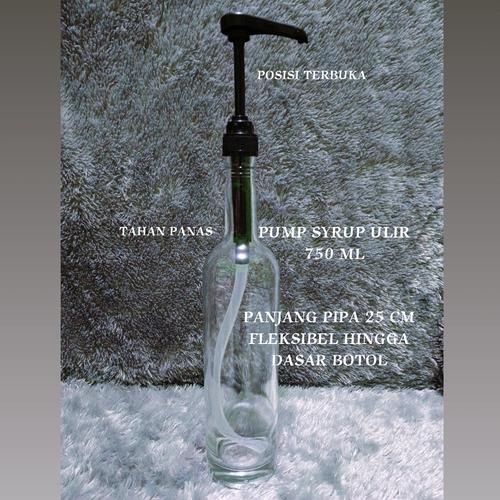 Jual pump syrup botol kaca pump ulir botol pump pump minyak - OCTAGONAL ...