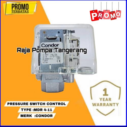 Jual Pressure Switch Condor MDR 4 SD/11 Otomatis Condor MDR - Jakarta ...