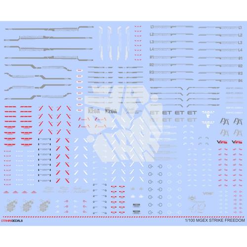 Jual MGEX STRIKE FREEDOM PRE CUT DECAL - 1/100 - Kab. Sleman - Otakiri ...