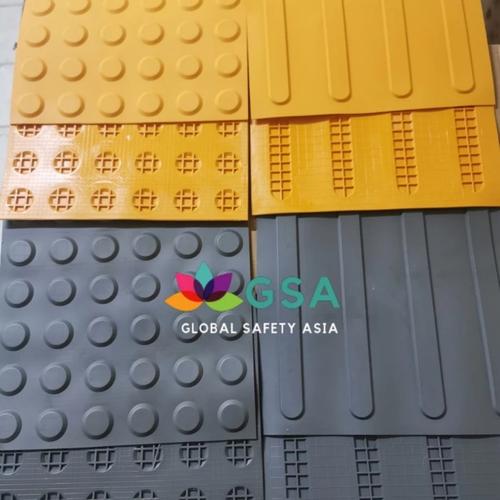 Promo Paving Block Rubber Tunanetra Tactile Karet Blind Road Sidewalk ...