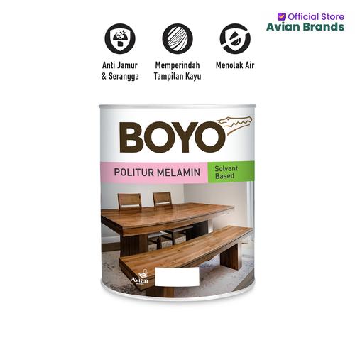Jual Boyo Politur Melamin Solvent Based 1 KG - Orange - Jakarta Utara ...