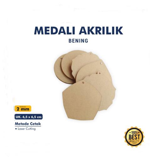 Promo Medali Custom akrilik Mendali Acrylic Wisuda Costum Polos - MDL ...