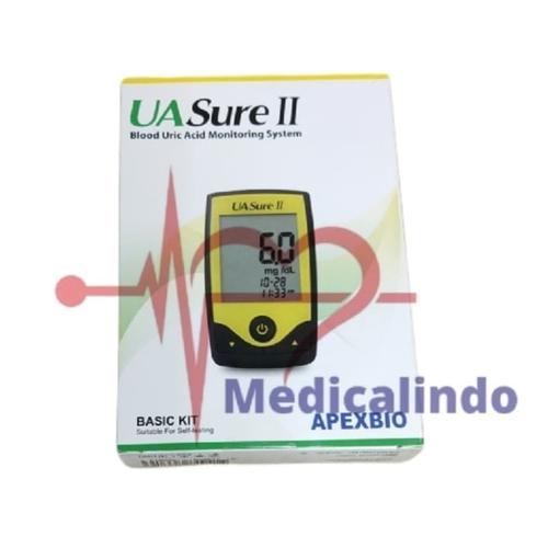 Jual Alat UA Sure II Cek Asam Urat / Uric Acid UA Sure Apexbio Meter ...