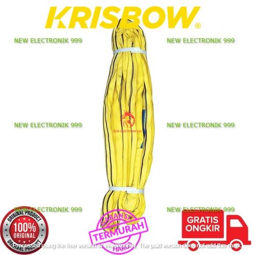 Jual Krisbow Tali Round Sling 3 Ton 4 M Kuning KW0502066 - Jakarta ...