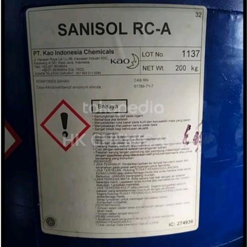Jual SANISOL RCA / BKC ORIGINAL KAO 1 KG - Kab. Bekasi - HK CHEMICALS | Tokopedia
