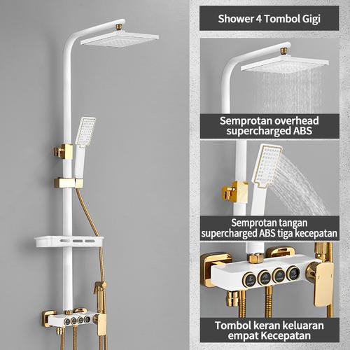Promo Set Shower Panas Dingin/4in1 Set Keran Kamar Mandi/Shower Full ...