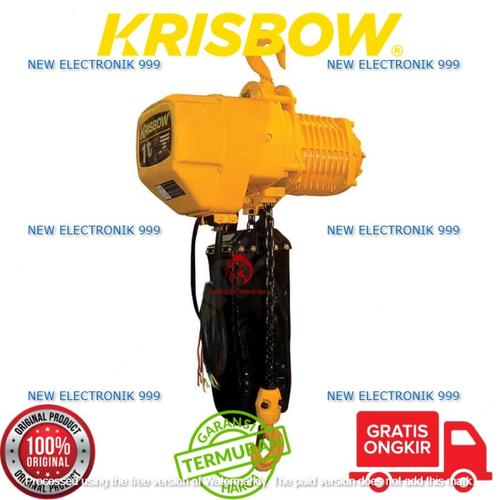 Jual Krisbow Alat Derek Elektrik Heavy Duty 1 T X 6 M KW0501621 ...