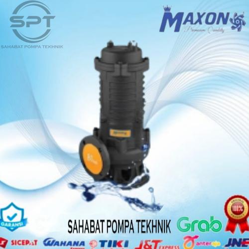 Jual Pompa Celup Limbah Maxon 100WQF 50-10-3 Submersible Pump 3Kw ...