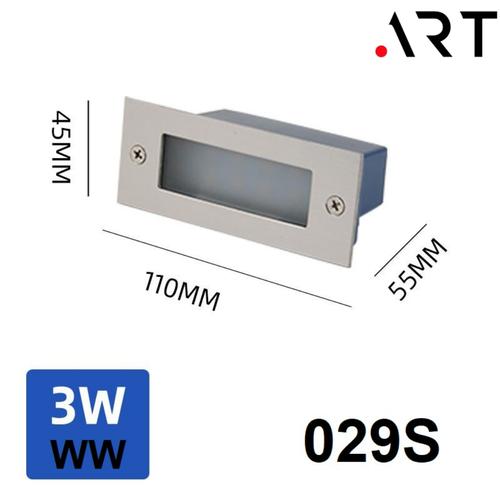 Jual lampu tangga led 3w outdoor 030S / Lampu Tangga Dinding tanam LED ...