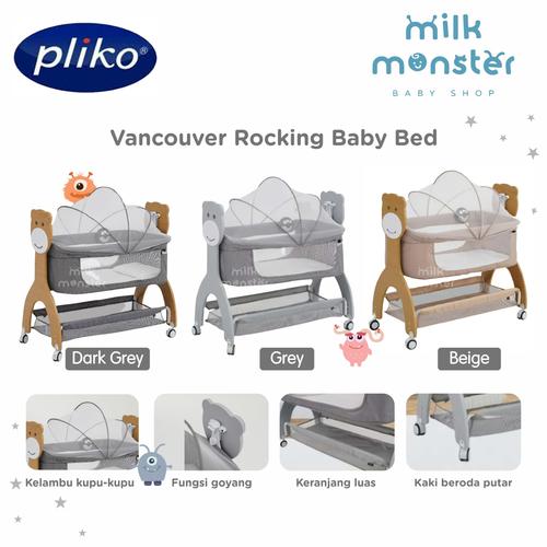 Jual Pliko Baby Box Vancouver B-163R / keranjang box tidur bayi - beige ...