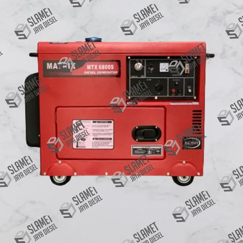 Jual Genset Matrix MTX 6800 S - 5000Watt - Kota Surabaya - Slamet Jaya ...