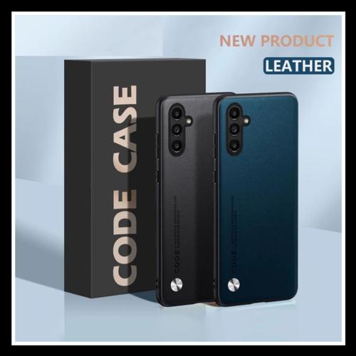 Jual Samsung Galaxy A54 5G Case Vegan Plain Leather Code Hard Cover ...