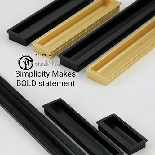 Jual Tarikan handle tanam minimalis pintu geser flush handle sliding ...