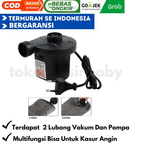 Jual Pompa Angin Elektrik Untuk Kolam Renang Dan Kasur Multifungsi - COLOKAN LISTRIK - Kota ...