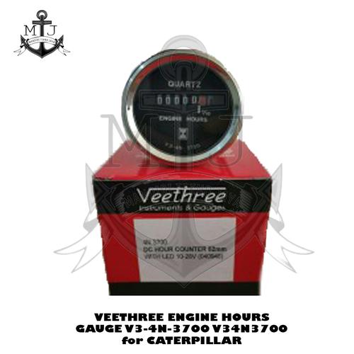 Jual VEETHREE ENGINE HOURS GAUGE V3-4N-3700 V34N3700 for CATERPILLAR ...