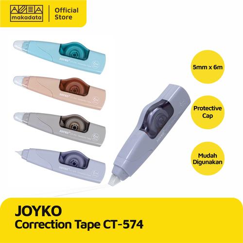 Jual STIPO KERTAS | TIP-EX | CORRECTION TAPE JOYKO CT-574 MURAH - Kota ...